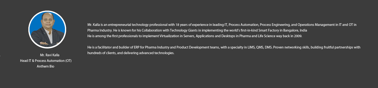 Manufacturing Pharma